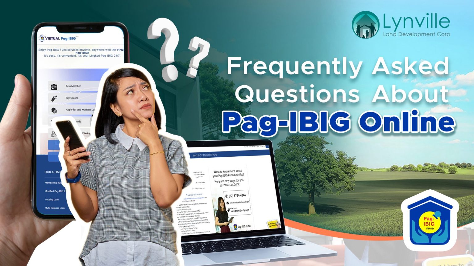 Frequently Asked Questions About Pag-IBIG Online - Lynville Land